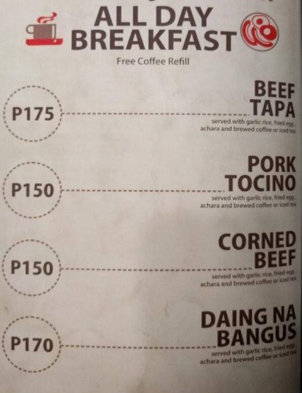 Menu at GoodThymes Restaurant and Bar, Marikina