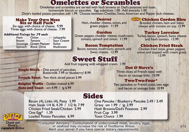 Dixie's Home Cookin', Sumner, Sumner - Urbanspoon/Zomato