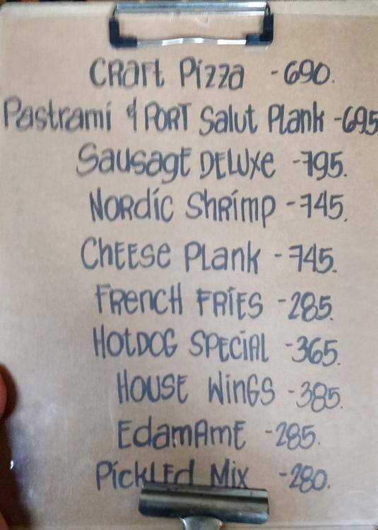 Menu at Tap Station pub & bar, Taguig, Forbes Town Road corner 26th st