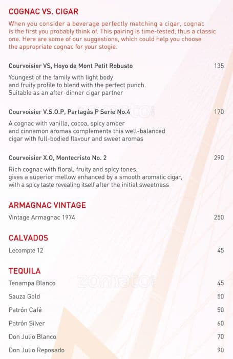 Menu at Mosaic Pool Lounge & Bar - Sofitel Dubai Downtown Hotel, Dubai