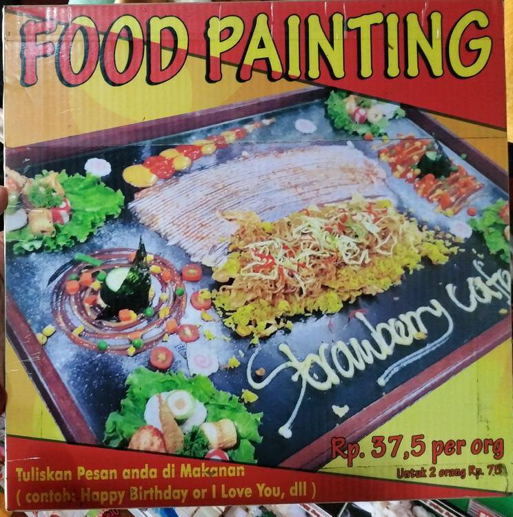 Menu at Strawberry Cafe Greenville, Jakarta, Greenville Blok AY No.9ab ...