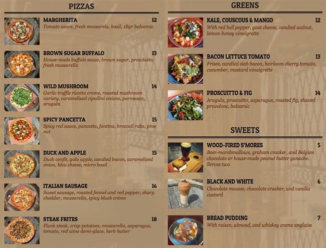 Menu at Vault Brewing pub & bar, Yardley