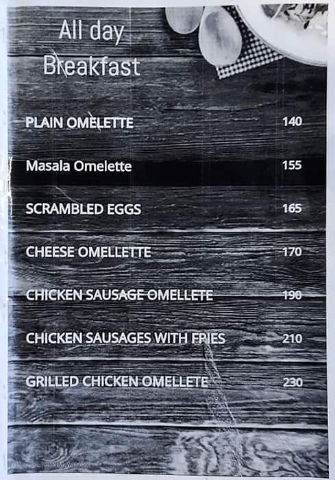 Menu at Coffee Machine The Cafe, Allahabad, 54