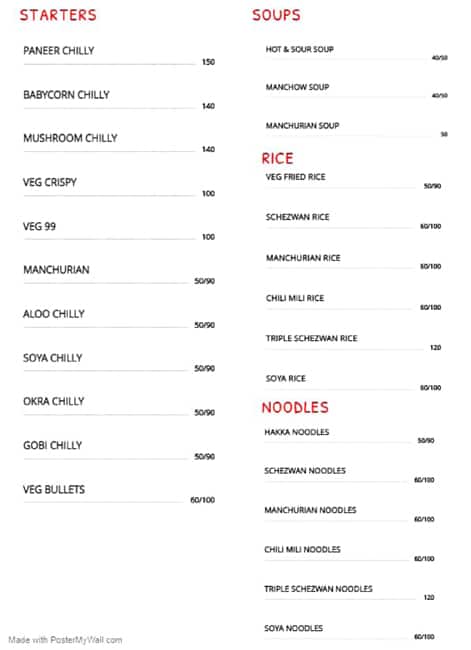 Menu at The Happy Food Cafe, Nashik