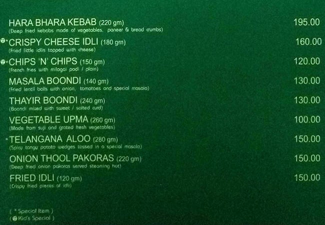 Menu at Sankalp Restaurant - south Indian Restaurant, Ahmedabad, No. F-6