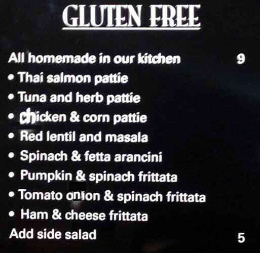 Menu at Homestyle Food Bar, Claremont, Claremont Quarter