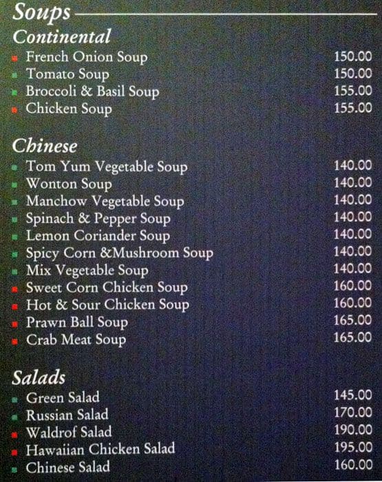 Opal Inn Menu, Menu for Opal Inn, Nungambakkam, Chennai - Zomato