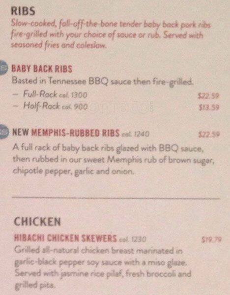 Menu at TGI Fridays pub & bar, West New York, 604 5th Ave
