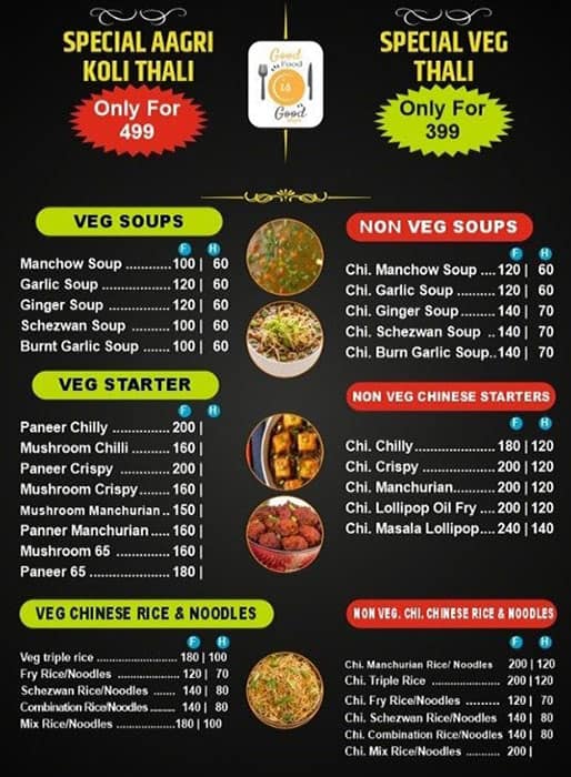 Menu of The Food Adda, Badlapur, Thane