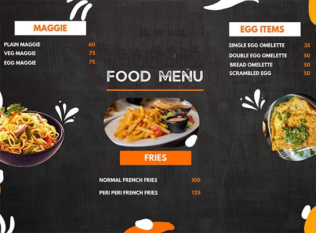 Menu of L'il Cravings, HSR, Bangalore