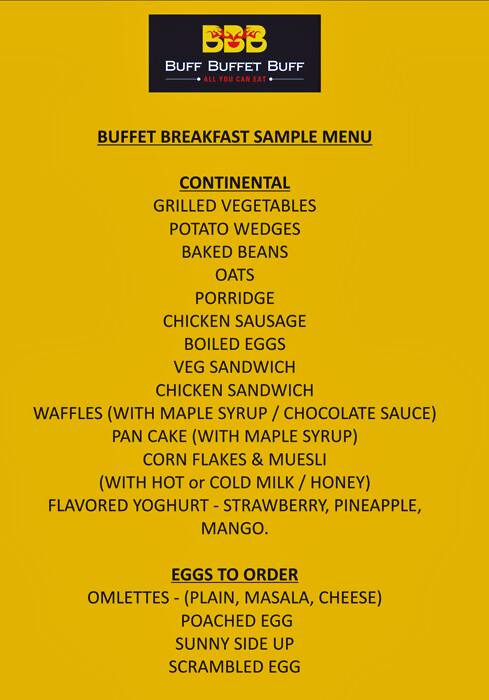 Buff Buffet Buff, Koramangala 5th Block, Bangalore - Zomato