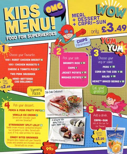 Menu at The Lincoln pub & bar, London