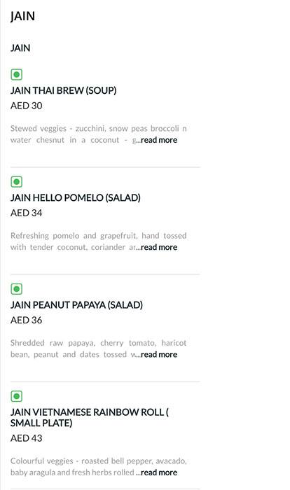 Menu at Dip Dash Restaurant & Café, Dubai