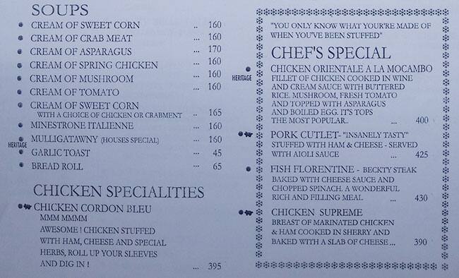 Mocambo, Park Street Area, Kolkata - Restaurant - Zomato