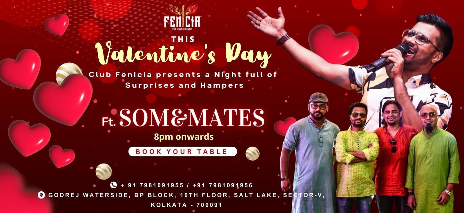 Menu of Club Fenicia, Sector 5, Salt Lake, Kolkata