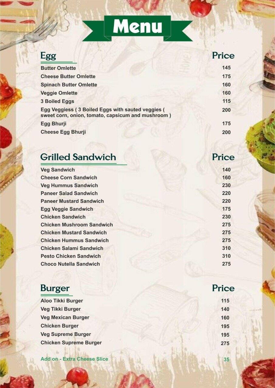 Menu of The Indian Curry House, Shyam Nagar, Jaipur