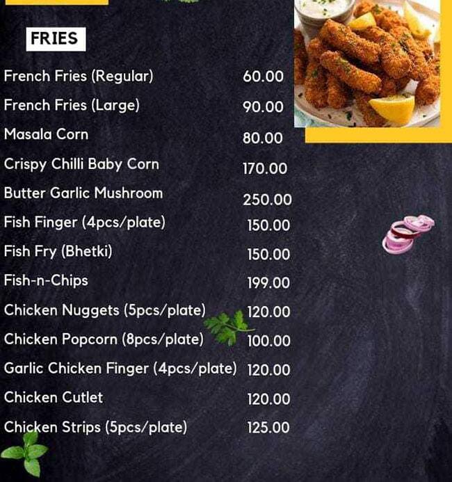 Menu of Brewlicious Café, Behala, Kolkata