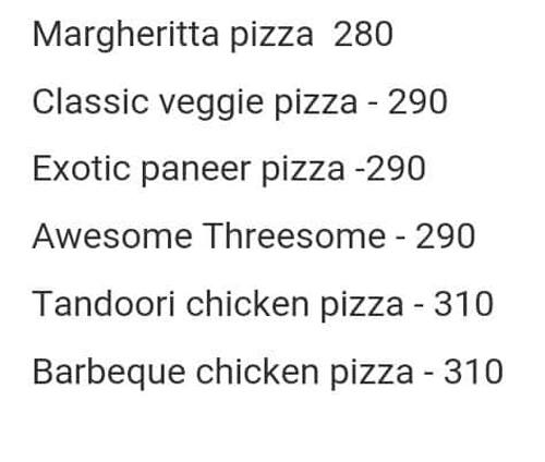 Menu of Signature, GST Road, Chennai Menu of Signature, GST Road, Chennai