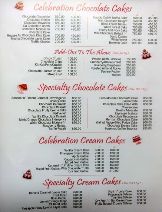 Indulge Menu, Menu for Indulge, Mulund West, Mumbai - Zomato