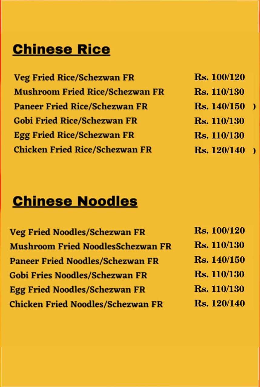 Menu of Hash Kitchen, Teynampet, Chennai