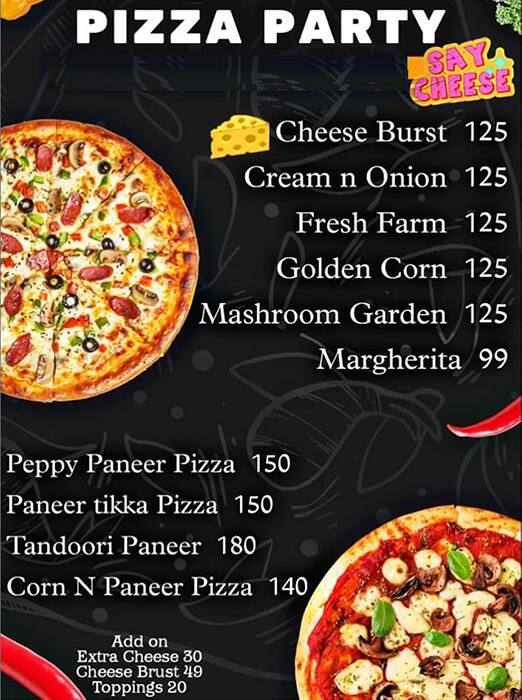 Menu of BTP Cafe, Pimple Gurav, Pune