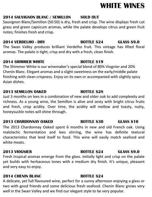 Menu at The Cheese Barrel, Millendon