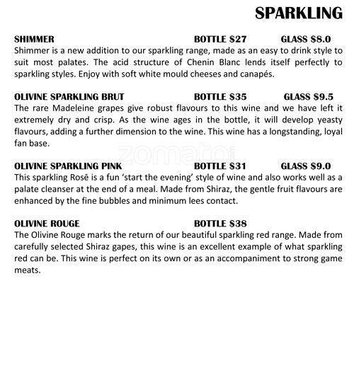 Menu at The Cheese Barrel, Millendon