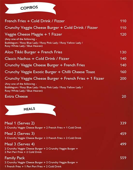 Menu at Getting Spicy, Howrah