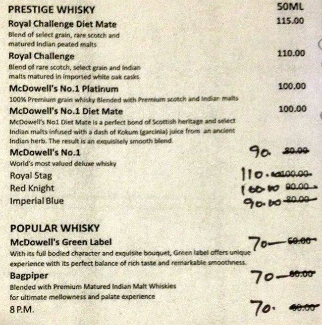 Menu at Diamond Restaurant And Bar, Agra