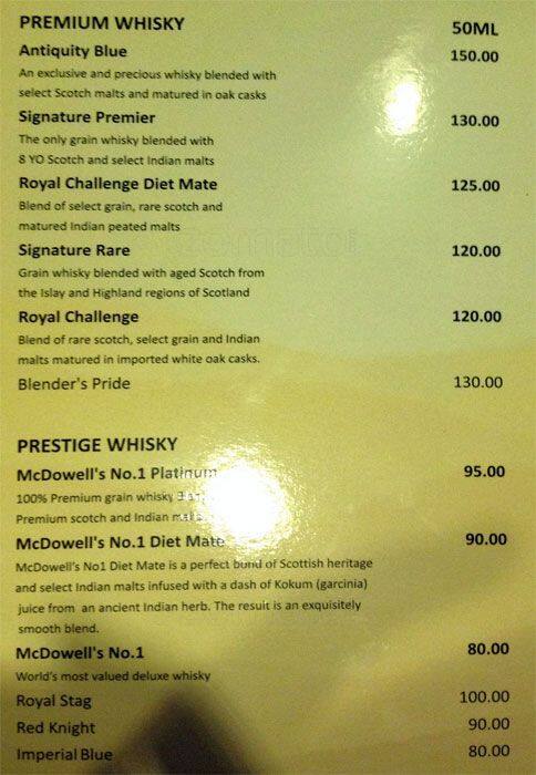 Menu at Diamond Restaurant And Bar, Agra