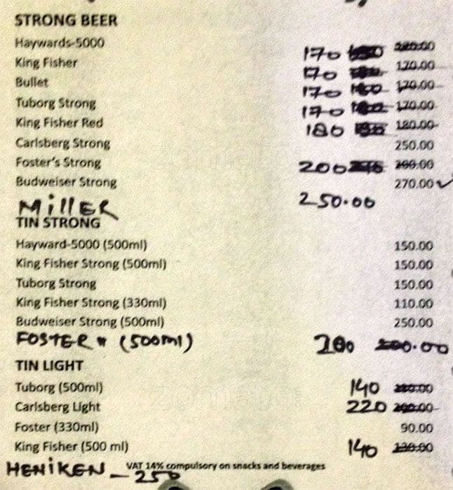 Menu at Diamond Restaurant And Bar, Agra