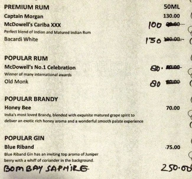 Menu at Diamond Restaurant And Bar, Agra