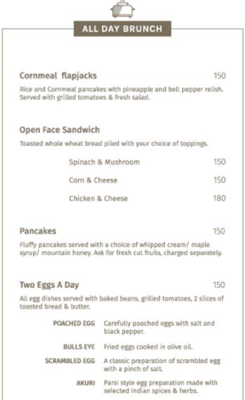 Cafe Cornucopia Menu, Menu for Cafe Cornucopia, Vijay Nagar, Mysore ...