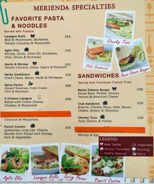 Menu at Ice Castle Cafe and Ice Cream House, Quezon City, 2nd Floor