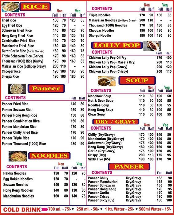Menu of Mavla Rasoi, Chembur, Mumbai