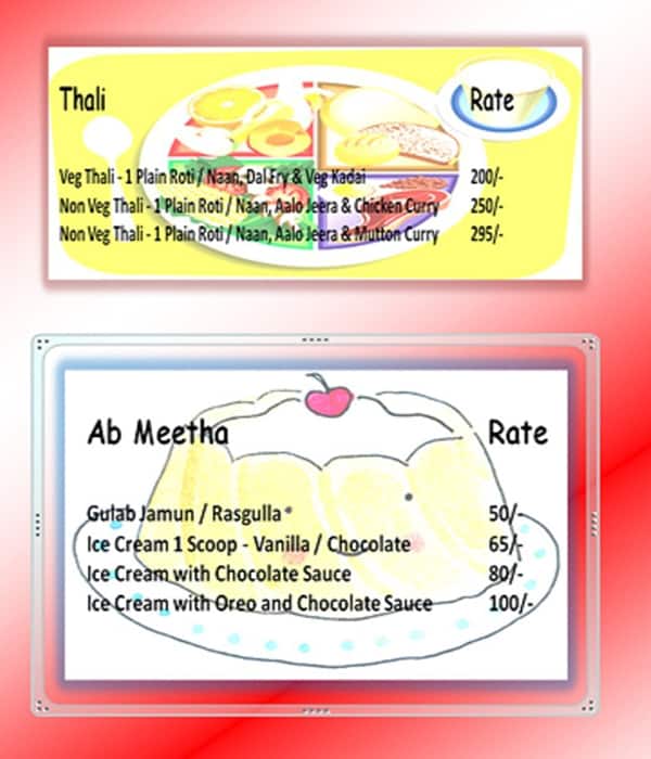 Menu at Degchi, Bengaluru, No 1057 Kailash Chamber Building 2nd Floor ...