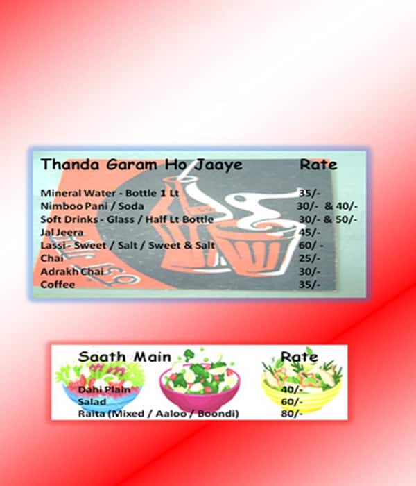 Menu at Degchi, Bengaluru, No 1057 Kailash Chamber Building 2nd Floor ...