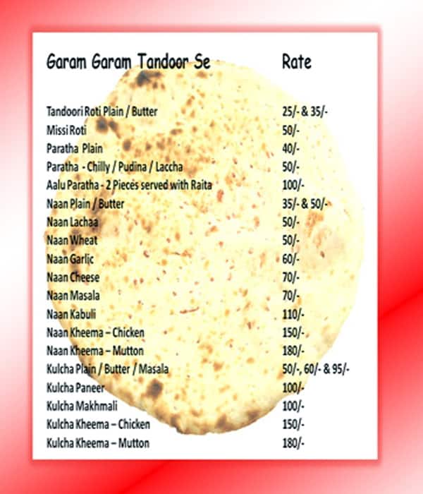 Menu at Degchi, Bengaluru, No 1057 Kailash Chamber Building 2nd Floor ...