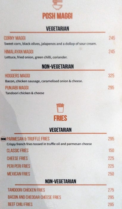 Menu at Double Roti, Chennai, 2/546