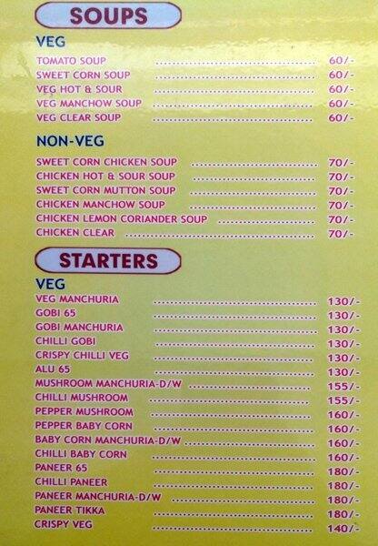 Hot Plate Menu, Menu for Hot Plate, Uppal, Secunderabad - Zomato