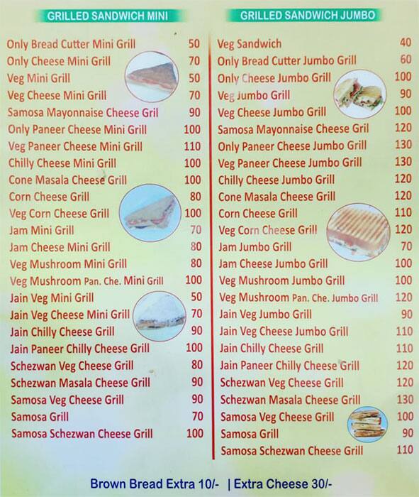 Menu at Welcome Bakery, Navi Mumbai, Shop No 1