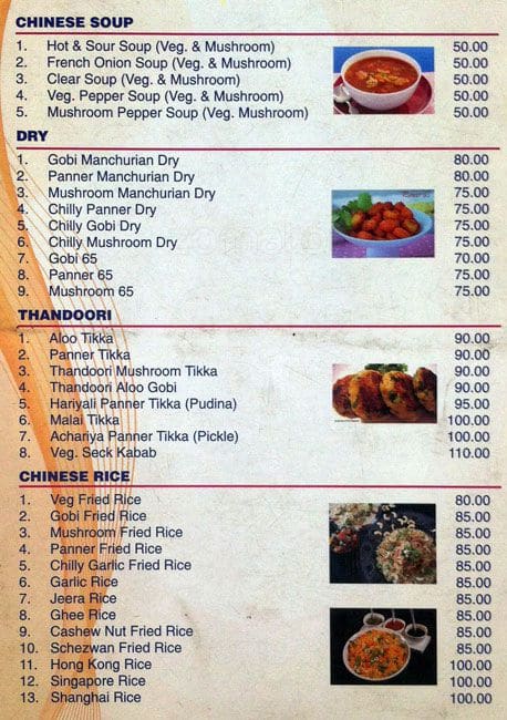 Sri Sindhu Bhavan Menu, Menu for Sri Sindhu Bhavan, Perambur, Chennai ...