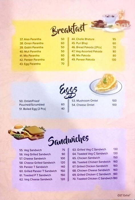 Menu of Aman Hotel And Restaurant, Dera Bassi, Zirakpur