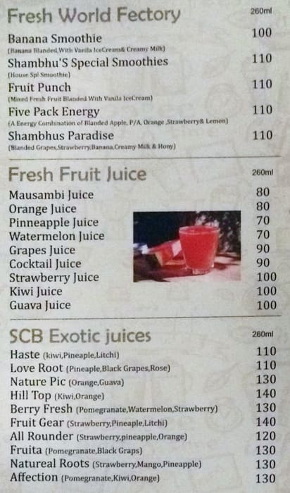 Menu at Smoke cafe & Shambhu's coffee bar, Ahmedabad, Sardar Patel Ring Rd