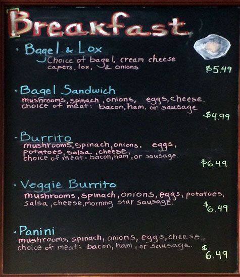 Summit Coffee Menu, Menu for Summit Coffee, Woodside/Portola Valley ...