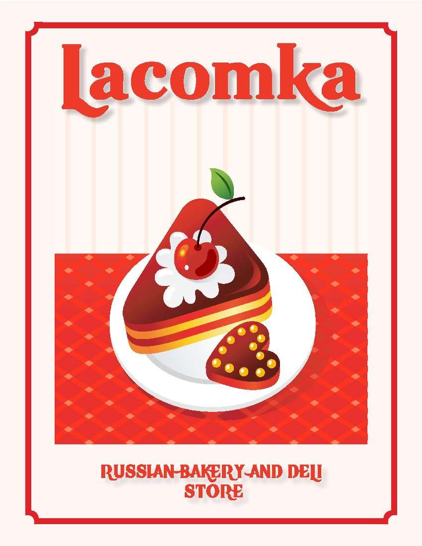 Menu at Lacomka Bakery & Russian Store - Orlando FL, Winter Park