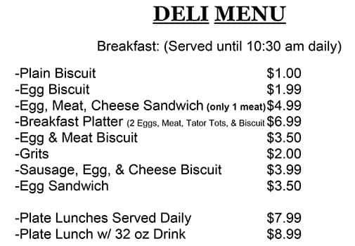 Menu at Little Capital restaurant, Cecilia