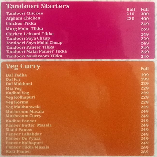 Menu at Biryani Art, Pune, Shop 8