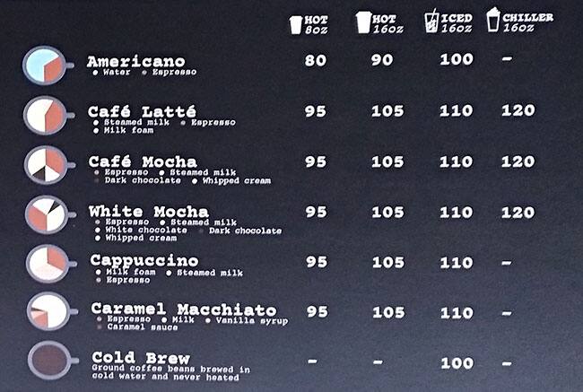 Menu at Custaroonery cafe, Quezon City