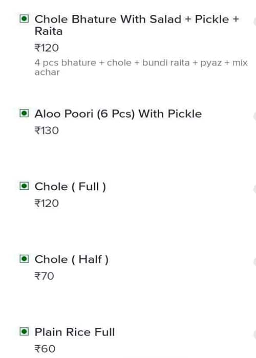 Menu at Apna Kitchen, Rishikesh